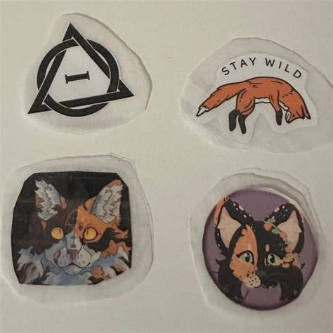 Therian Stickers Etsy