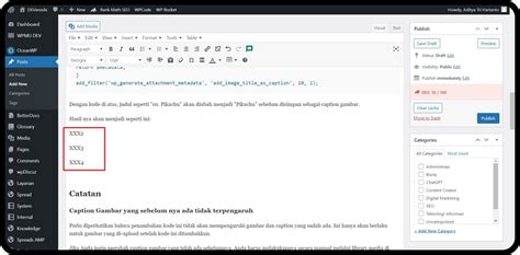 Cara Menambahkan Caption Gambar Otomatis Di WordPress