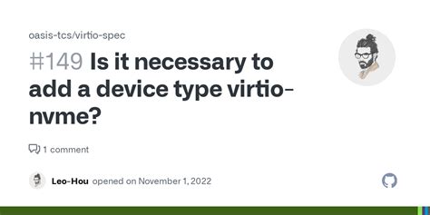 Is It Necessary To Add A Device Type Virtio Nvme Issue 149 Oasis