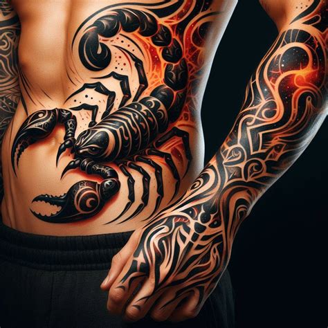 Tribal Scorpion Your Own Tattoo Design Custom Designs Crafted For