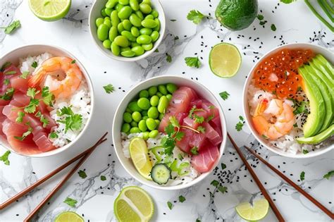 Volcano Shaped Bowls Top View Premium Ai Generated Image