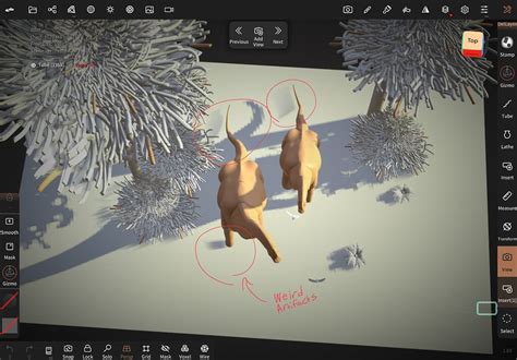 weird lighting issues bug report nomad sculpt