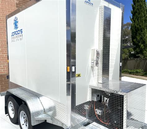 Mobile Coolroom Trailer Hire 9x5ft 91m3