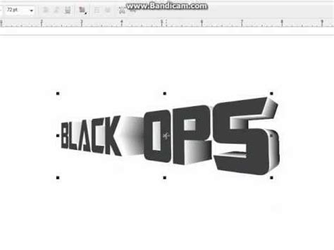 Tutorials CorelDRAW X D Text YouTube