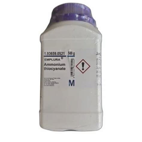 500gm Ammonium Thiocyanate At Best Price In Bareilly By M S Bareilly Biologicals Id 26187043591