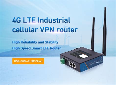 Industrial 4g Lte Router Usr G806 Au Wifi Din Rail Iot Store