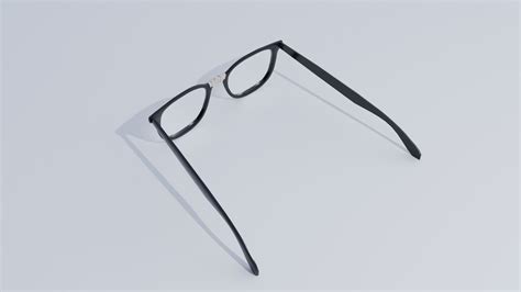 Nerdy Glasses 3d Model Cgtrader