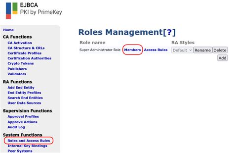 Integrating EJBCA With Azure AD Role Based Authentication RBAC EJBCA Documentation Space