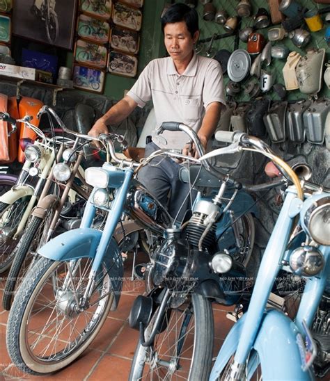 The Hobby With Mobylette In Vietnam