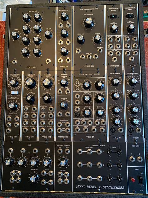 Matrixsynth Moog Model 15 Synthesizer Modern Reissue 2015 Sn 061 150