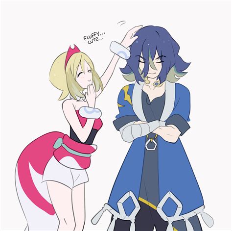 Irida And Adaman Pokemon And 1 More Drawn By Sgrimp Danbooru