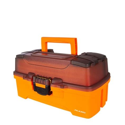 Plano Two Tray Tackle Box Orange Mels Outdoors