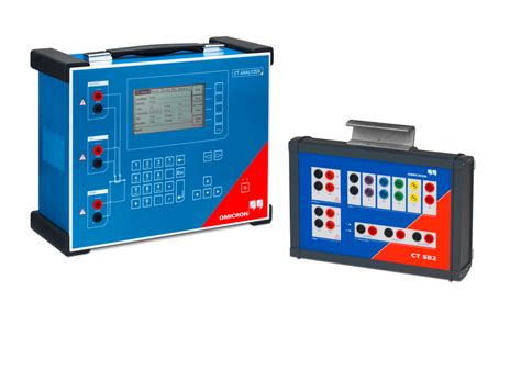 Omicron Ct Analyzer With Ct Sb2 Switch Box Current Transformer Testing