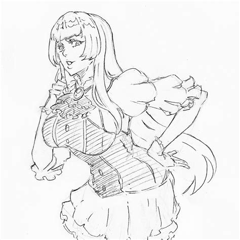 Rakusakugk Emilie De Rochefort Namco Tekken Tekken 8 1girl Kubo Tite Style Long Hair