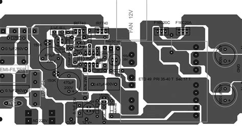 SMPS AC DC IR2153 500W Real