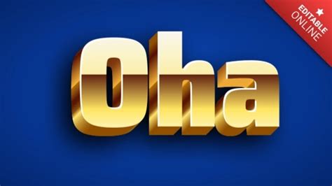 Oha Font Generator And Text Effects