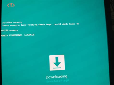 Got Stuck Odin Fails To Flash Vbmeta Tar Only Official Released