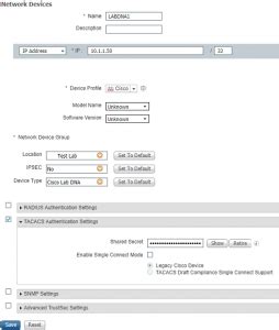 Cisco DNA Center External Authentication Using ISE TACACS Part 1 Hospitable IT