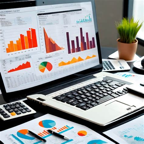 Premium Photo Ai Of Business Analyzing Statistic With Financial Planning In Office Reviewing