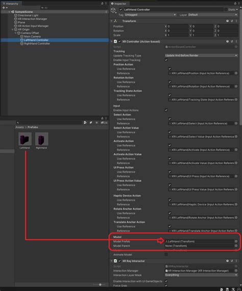 Unity Vr Interactable Objects With Ray And Direct Interactors Fist