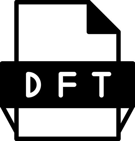 Dft File Format Icon 15829876 Vector Art At Vecteezy
