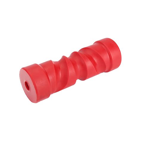 Poly Soft Roller 8 Self Centering Roller 21mm Bore Red