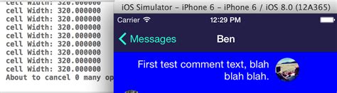 Objective C UITableView Cell Width On IOS 8 Stuck At 320pt Stack