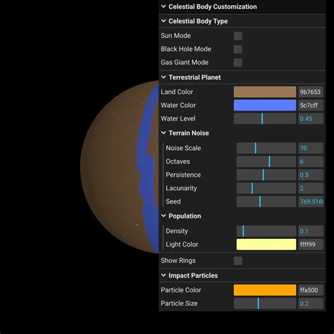3d Planet Maker