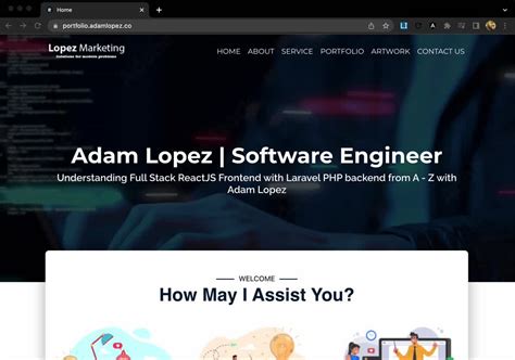 Adam Lopez On Linkedin Php Reactjs Developer