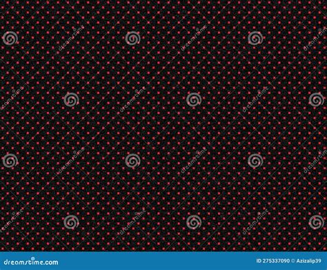 Red Grainy Textured With Black Dotted Pattern Background Stock Illustration Illustration Of