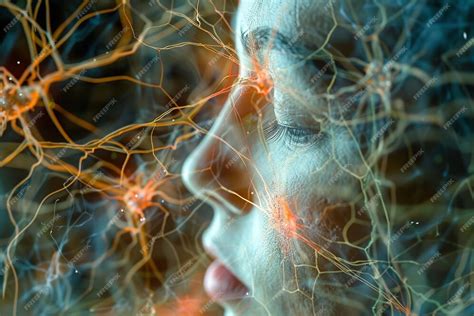 Premium Photo Abstract Neural Networks In A Virtual Brainstorm A Generative Ai