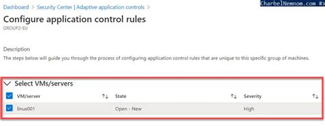Enable Adaptive Application Controls In Azure Security Center Charbel Nemnom Mvp Mct