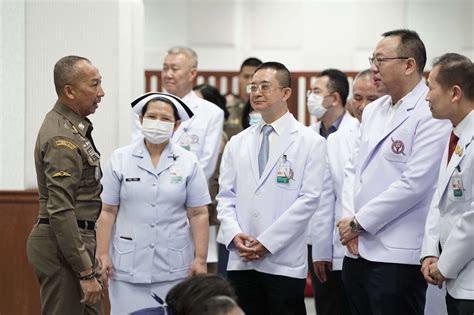 ผบ ตร ตรวจเยี่ยมหน่วยแพทย์เคลื่อนที่ บช ก มุ่งส่งเสริมสุขภาพกายและสุขภาพจิตแก่ตำรวจ