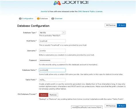 Create Your Own Website With Joomla Install Joomla On Linux