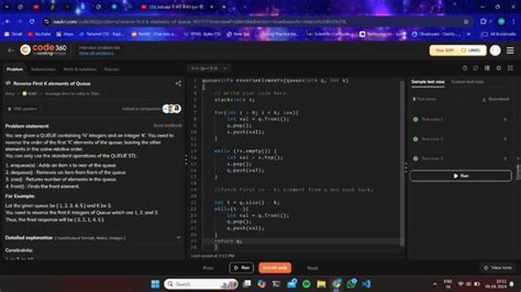 Day 29 Of 100daysofdsa Challenge Queue Manipulation Mohammad Anas
