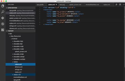 Creating Launch Screen And App Icons For Android Nativescript Docs