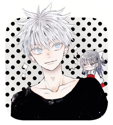 Gojou Satoru And Iori Utahime Jujutsu Kaisen Drawn By Noctis