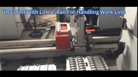 Universal Robot Ur10e Collaborative Robot Cobot With Robotiq Electric Gripper For Cnc Milling