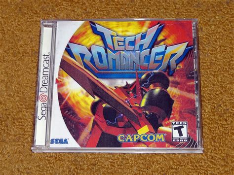 Custom Printed Tech Romancer Sega Dreamcast Manual Case And Case Insert See Variations Etsy