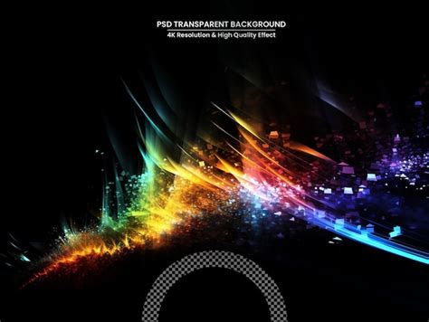 Premium Psd Abstract Background With Luminous Swirling Backdrop
