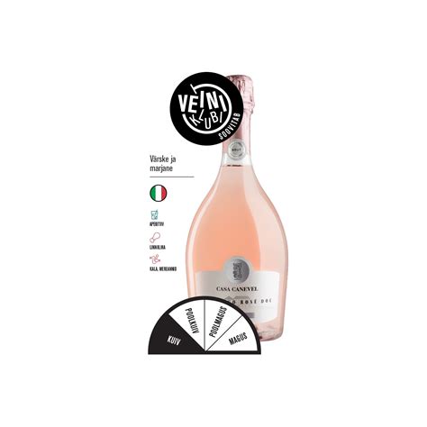 Casa Canevel Prosecco Rose Brut | Joogikultuur