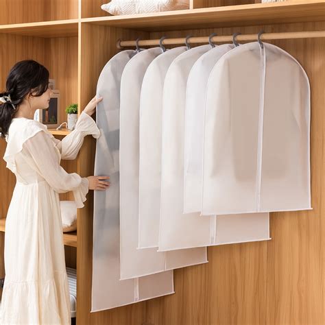 2pcs 의류 먼지 커버 양복 먼지 봉투 두꺼운 먼지 부팅 가정용 코트 커버 보관 가방 빨의복커버 Aliexpress