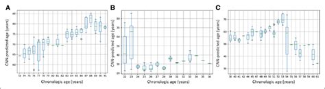 Correlation Between Convolutional Neural Network Cnn Predicted Age Download Scientific