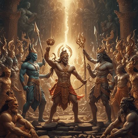 The Myth Of Asuras And Devas The Eternal Rivalry Mythology Worldwide