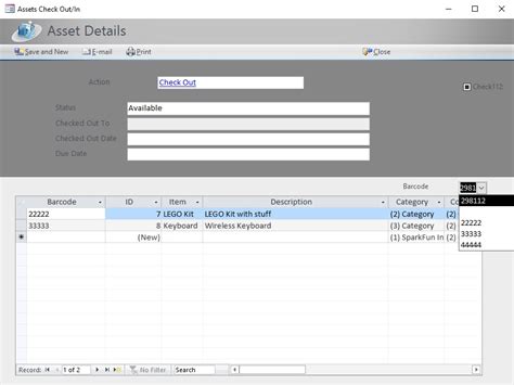 Use A Combo Box To Query A Table Select A Value And Insert Or