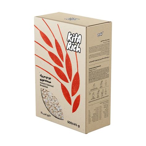 قیمت و خرید جو دوسر پرک صبحانه فوری کیتاریچ ۵۰۰ گرمی گیشا اسپرت