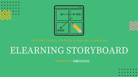 Free Elearning Storyboard Template