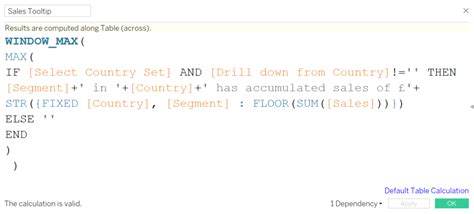 Tableau Dynamic Tooltips Using Table Calculations And Set Actions The Data School
