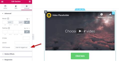 how to hide sections of your elementor page themewaves