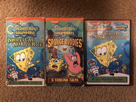 Spongebob Sponge Buddies Vhs